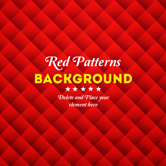 Red Abstract Background Instagram Post Template | PosterMyWall