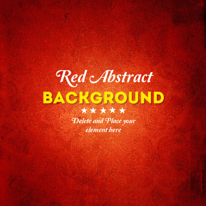 Red Abstract Background Instagram Post Template | PosterMyWall