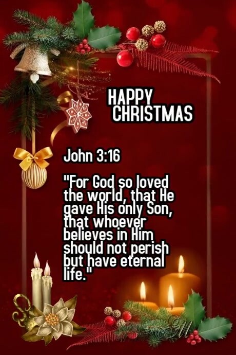 Plantilla de Red Abstract Red Christmas Design Poster | PosterMyWall