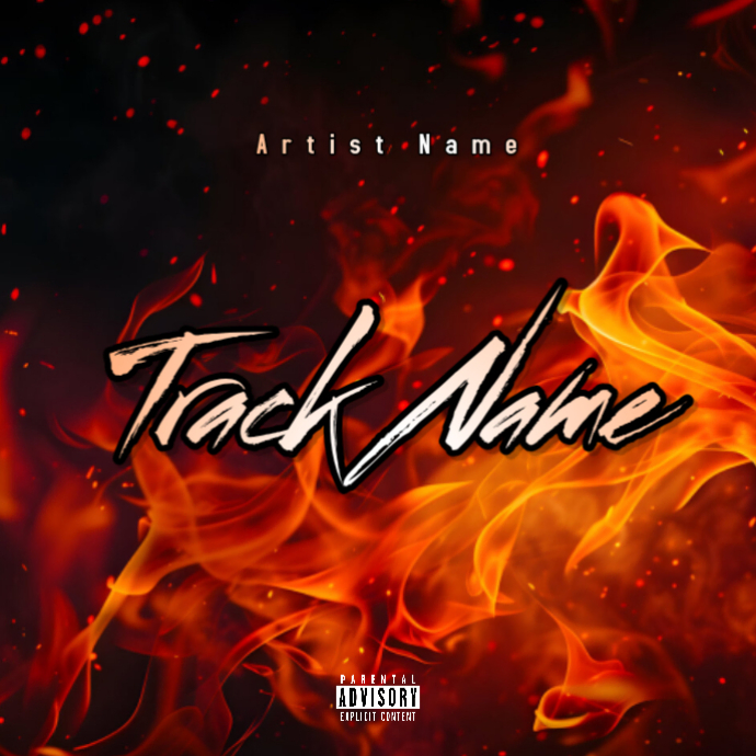 Red Album Album Cover Template | PosterMyWall