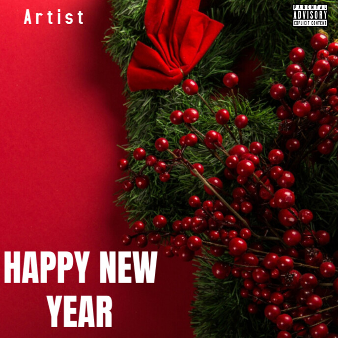 Red Album Album Cover Template | PosterMyWall