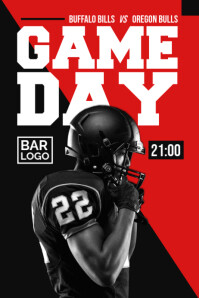 football poster design Template | PosterMyWall