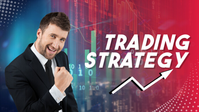 Red and Blue Modern Trading Tips Youtube Thumbnail Template | PosterMyWall