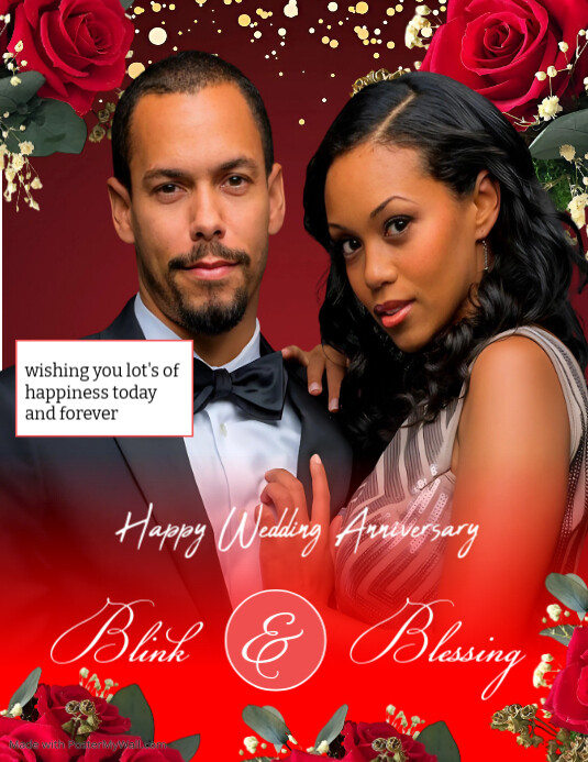 Copy of Red anniversary flyer | PosterMyWall