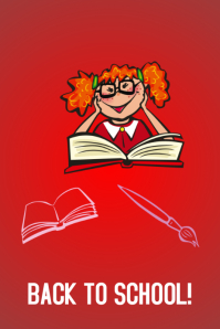 fun back to school poster template | PosterMyWall