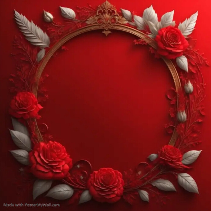 Red background template | PosterMyWall