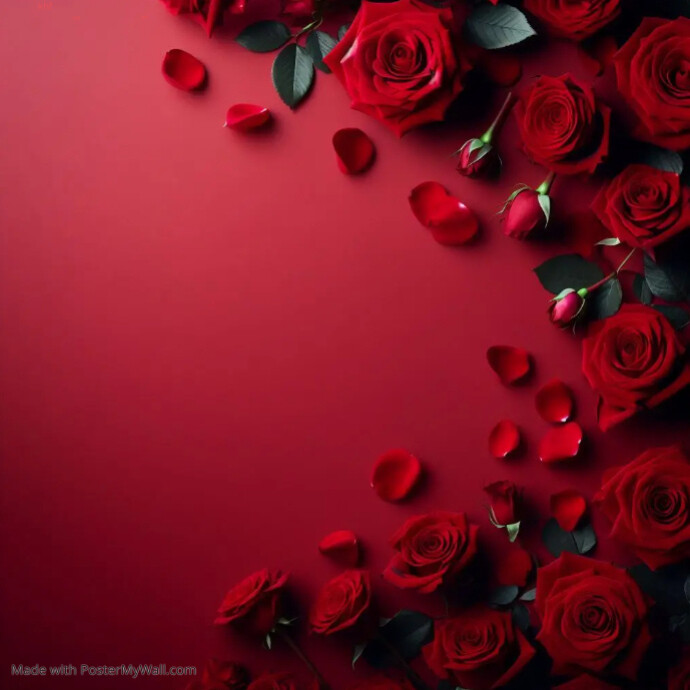 Red background template | PosterMyWall