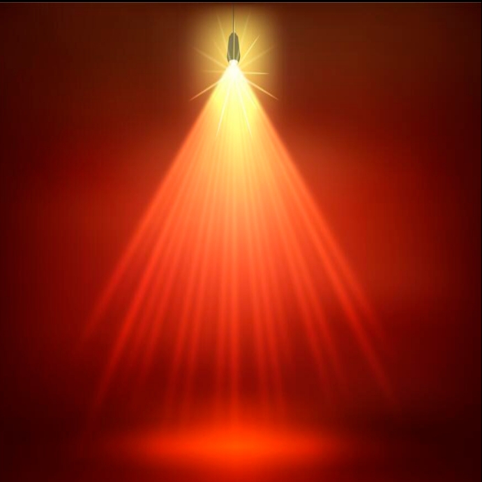 Red background with rays of light design Template | PosterMyWall