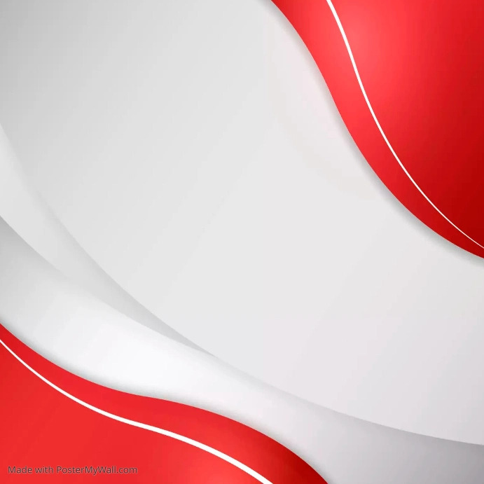 Copy of Red baground design template | PosterMyWall