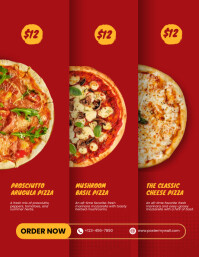 Pizza menu template | PosterMyWall