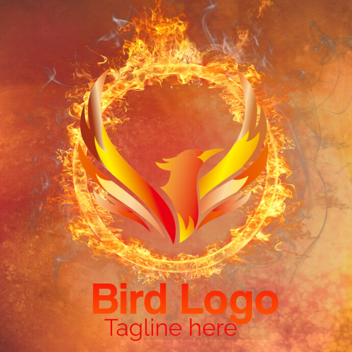 Red Bird Logo Template | PosterMyWall