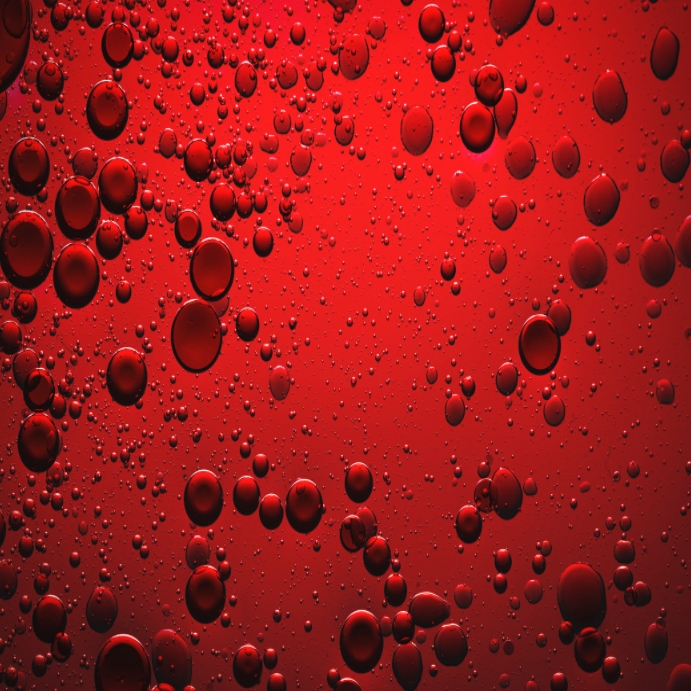 Copy of Red bubble background design flyer | PosterMyWall