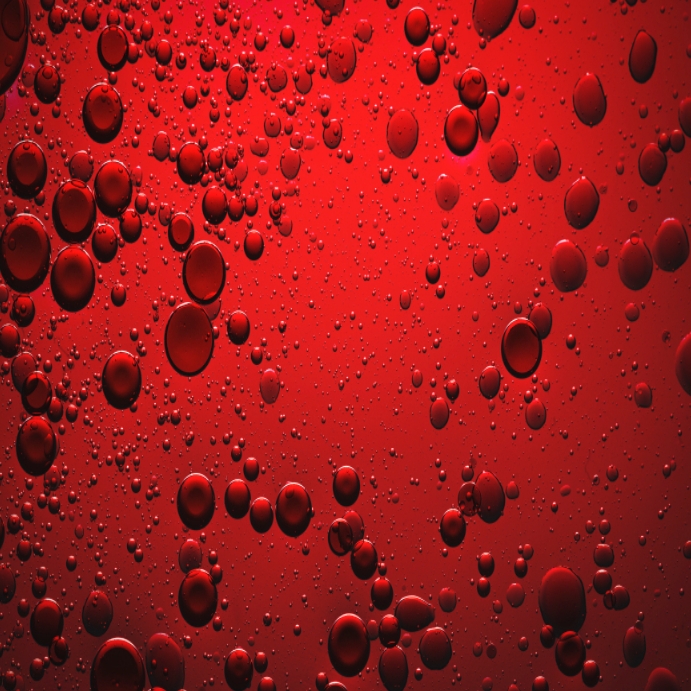 Plantilla de Red bubble background design flyer | PosterMyWall