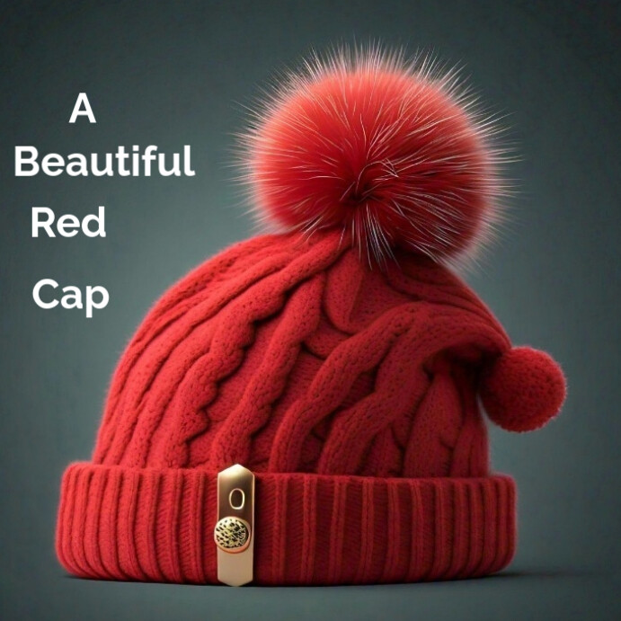 Red cap Template | PosterMyWall