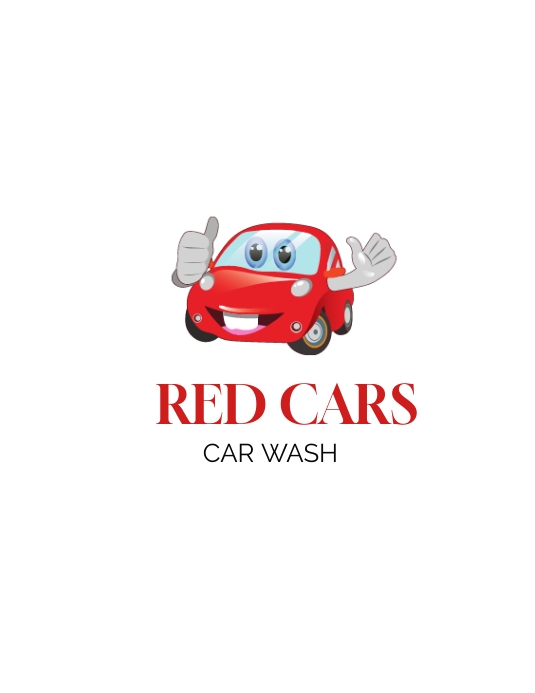 Copy of red car logo design | PosterMyWall