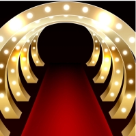 Red carpet baground design flyer Template | PosterMyWall