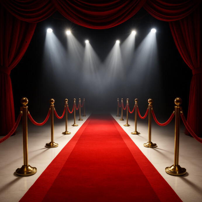 red carpet design Template | PosterMyWall