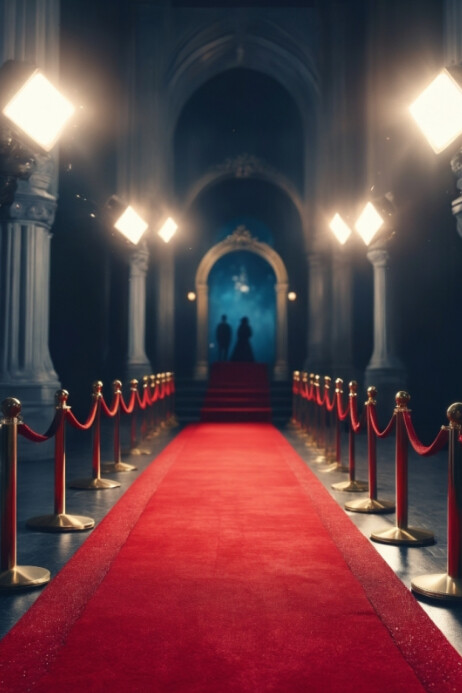 Red carpet design Template | PosterMyWall