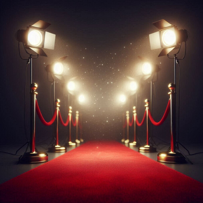 Red carpet design Templat | PosterMyWall