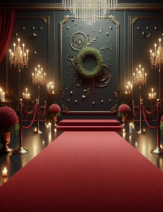 Red carpet grand opening Template | PosterMyWall