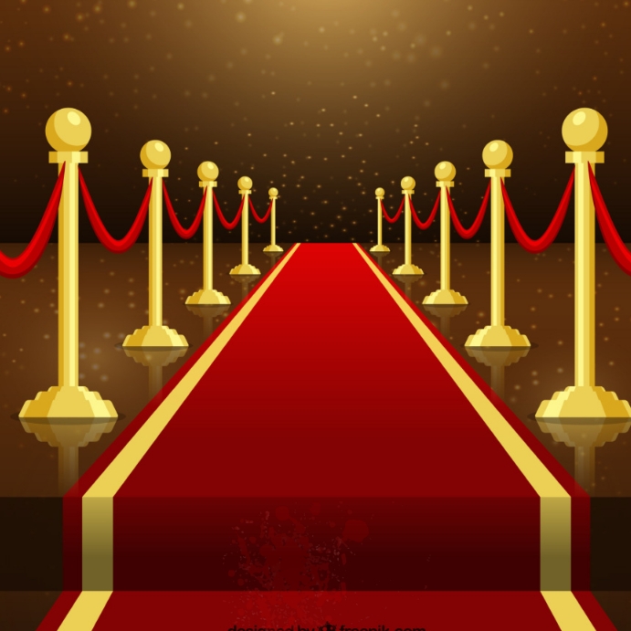 Red carpet poster design template | PosterMyWall