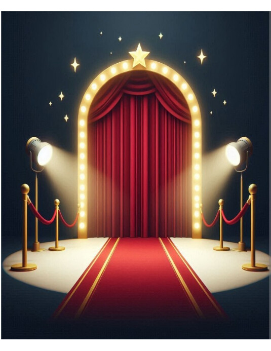 Copy of Red Carpet Stage Flyer (us Letter) | PosterMyWall