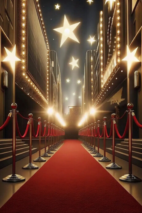 Red Carpet Stage Template | PosterMyWall