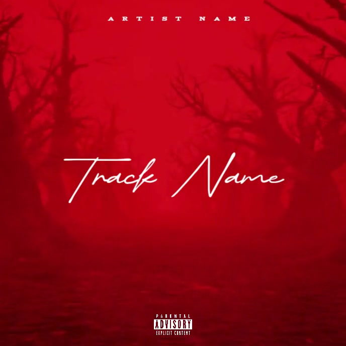 Red Cd Mixtape Album Cover Album Cover Template | PosterMyWall