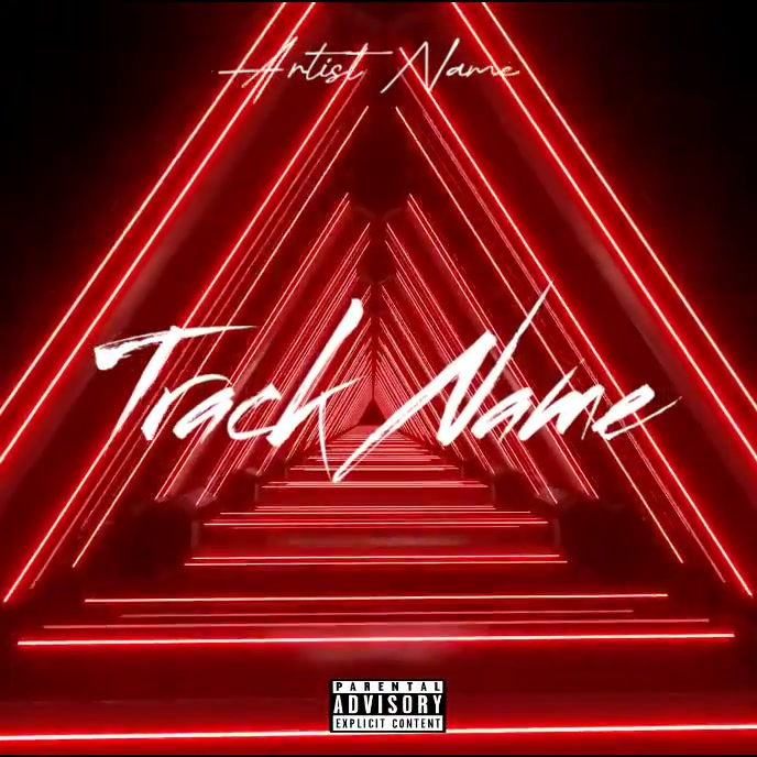 Red Cd Mixtape Album Cover Album Cover Template | PosterMyWall