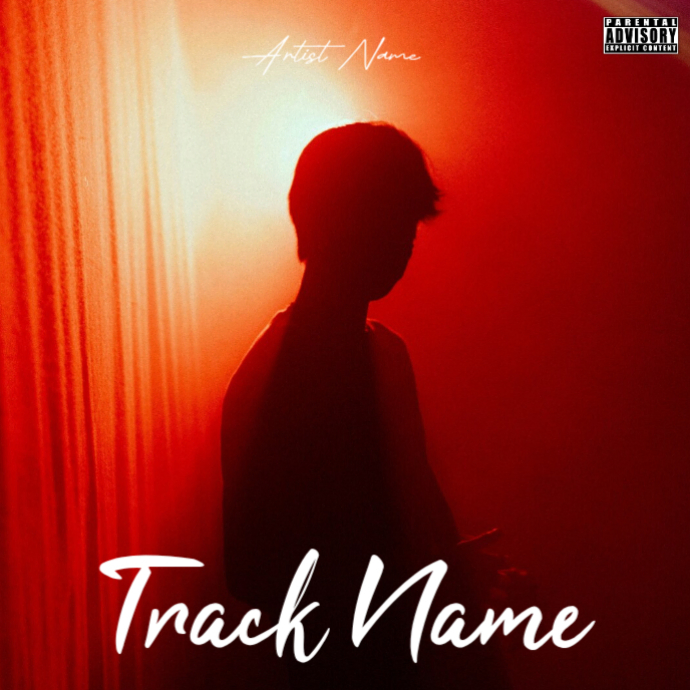 Modèle Red Cd Mixtape Album Cover Album Cover | PosterMyWall