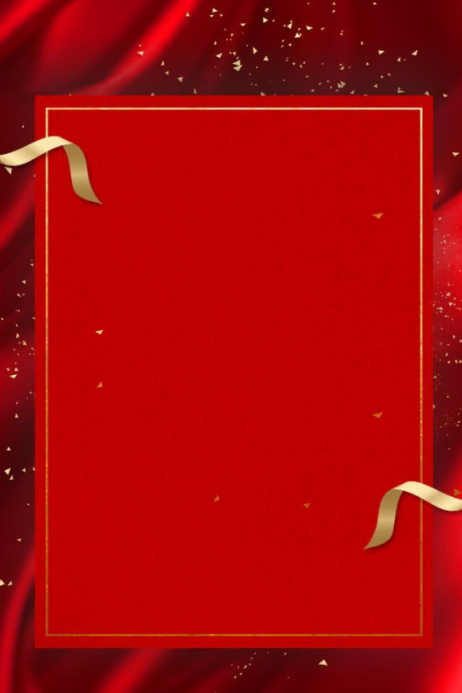 Red Celebration Announcement Poster Template | PosterMyWall