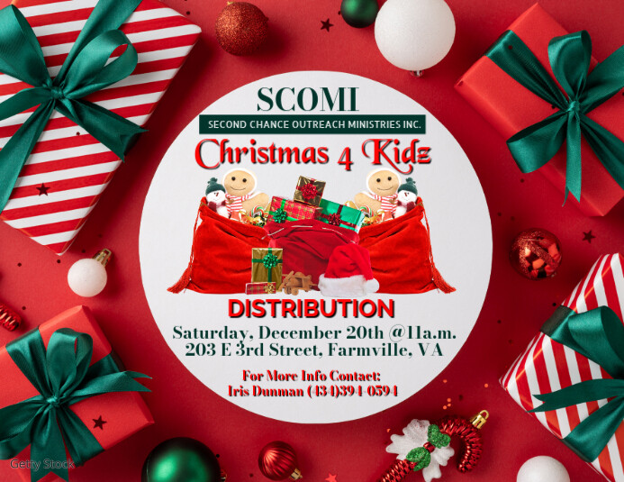 Red Christmas Flyer (us Letter) Template | PosterMyWall
