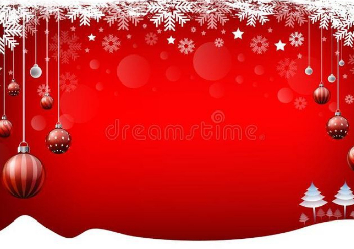 Red Christmas winter wonderland background Template | PosterMyWall