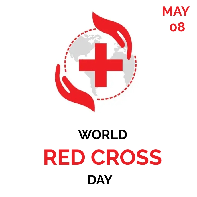 Red Cross Day Template | PosterMyWall