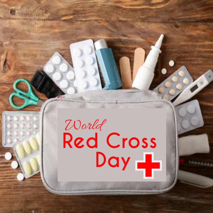 red cross day Template | PosterMyWall