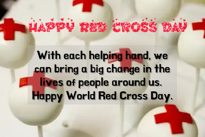 Red Cross day Template | PosterMyWall