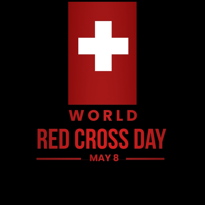 Red cross day Template | PosterMyWall