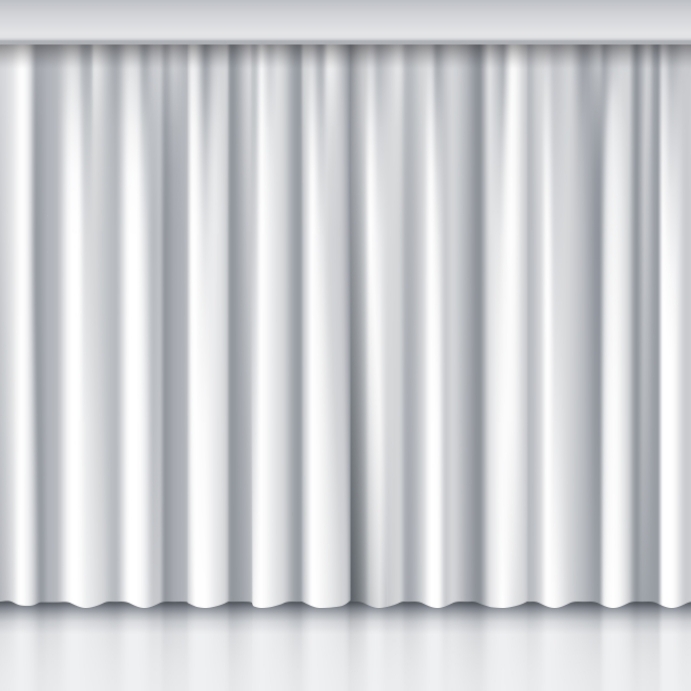 Copy of Red curtain background design flyer | PosterMyWall