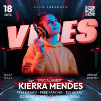 Red Party Instagram Poster Template | PosterMyWall