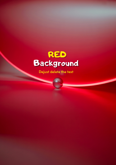 Red Dégradé Red Background A4 Template | PosterMyWall