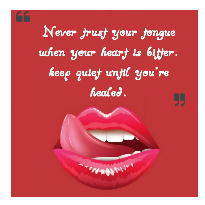 Red Daily Quote Square (1:1) Template | PosterMyWall