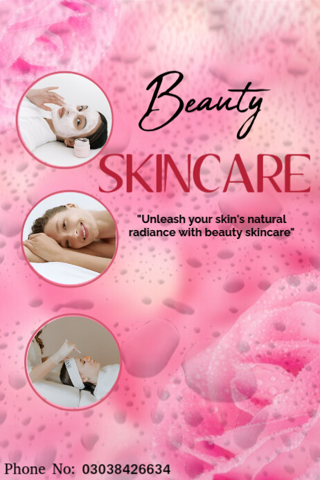 Red Dermatology Flyer, Dermatology Poster, Dermatology Template ...