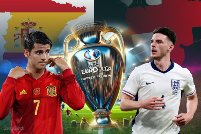Red Euro 2024 Poster Templat | PosterMyWall