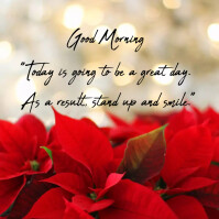 Flowers Good Morning Template | PosterMyWall