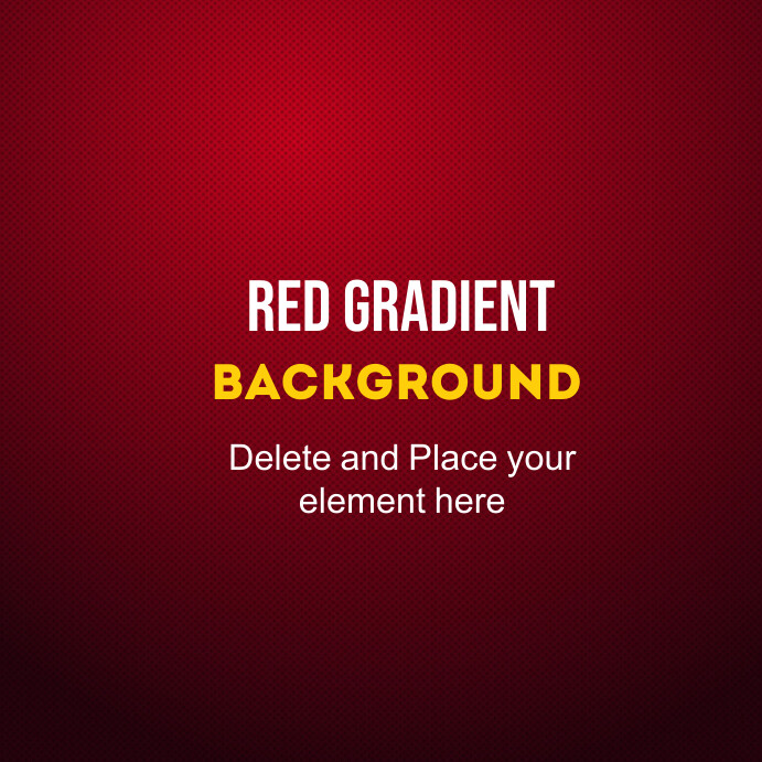 Plantilla de Red Gradient Background Instagram Post | PosterMyWall