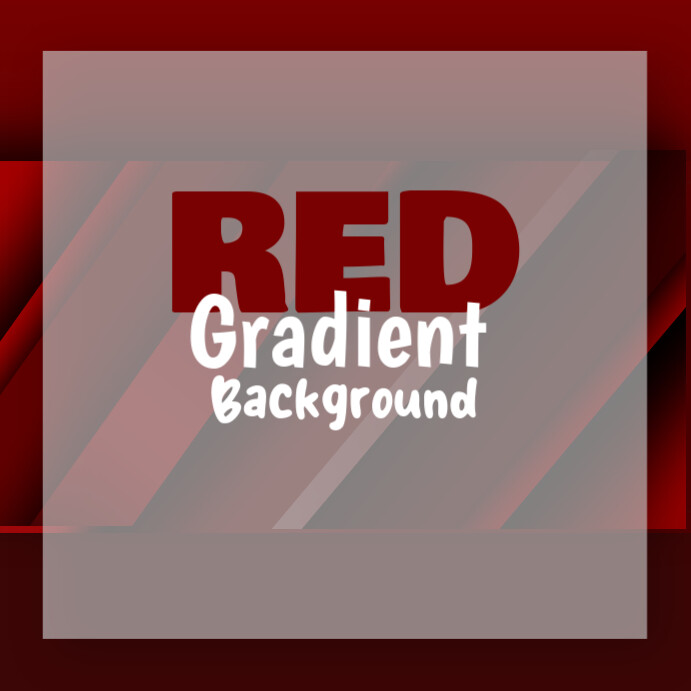 Red Gradient Background Instagram Post Template | PosterMyWall