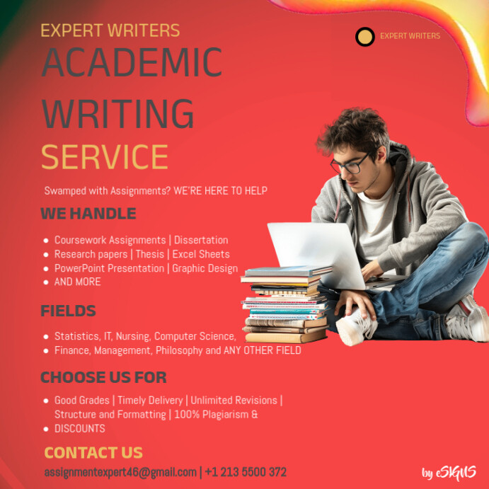 Red Gradient Online Writing Instagram Post Template | PosterMyWall