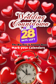 12.6K+ Free Templates for 'Wedding countdown' | PosterMyWall
