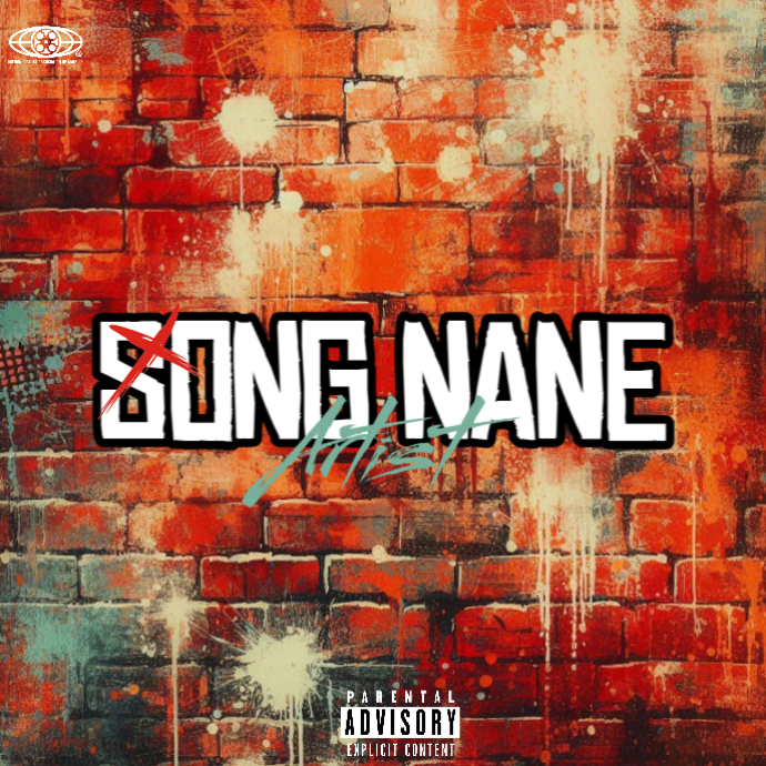 Red Grunge Mixtape Cover Album Cover Template | PosterMyWall