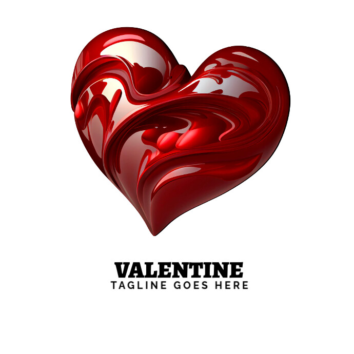 Red Heart Logo Template | PosterMyWall